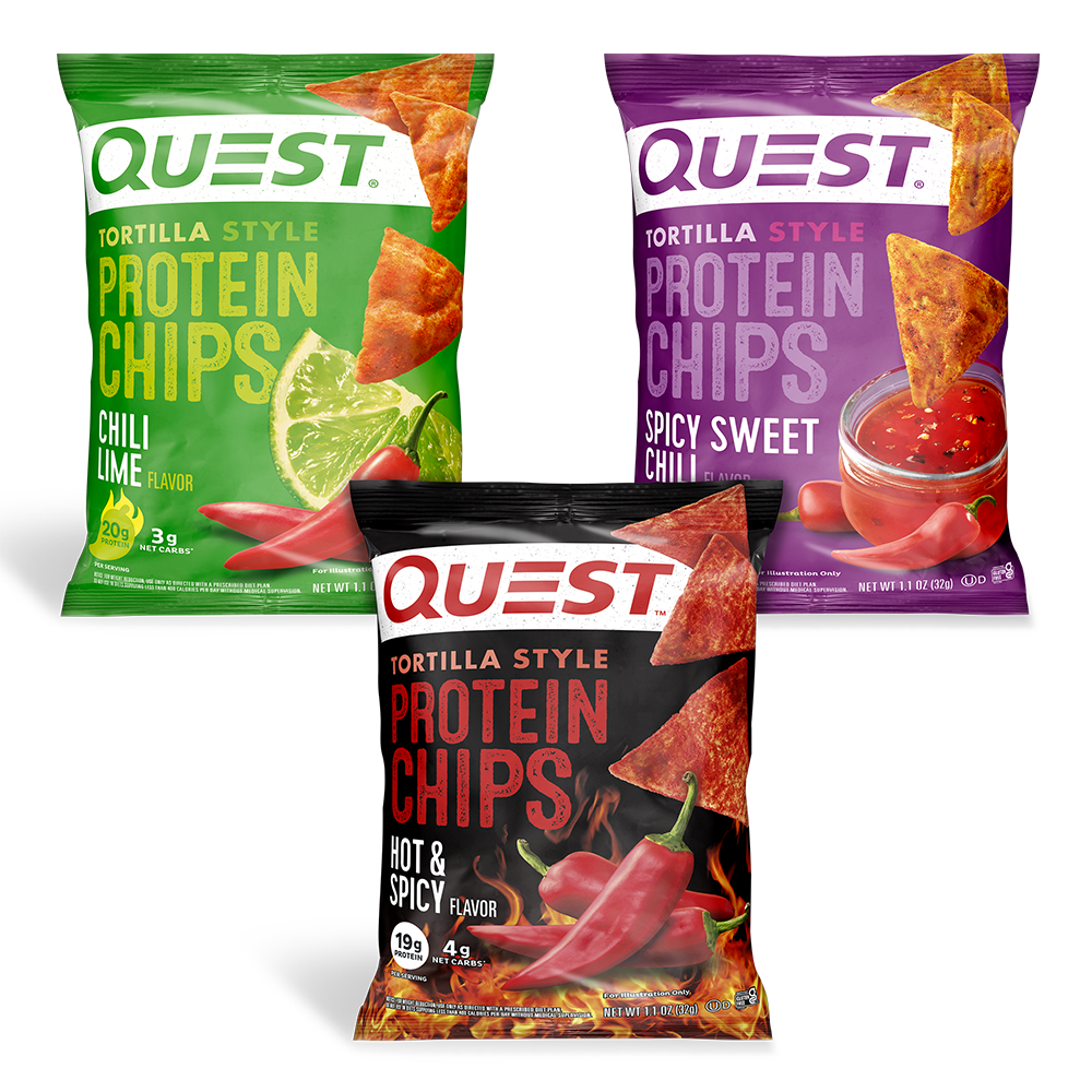 Spicy Protein Chips Variety Pack – QUEST
